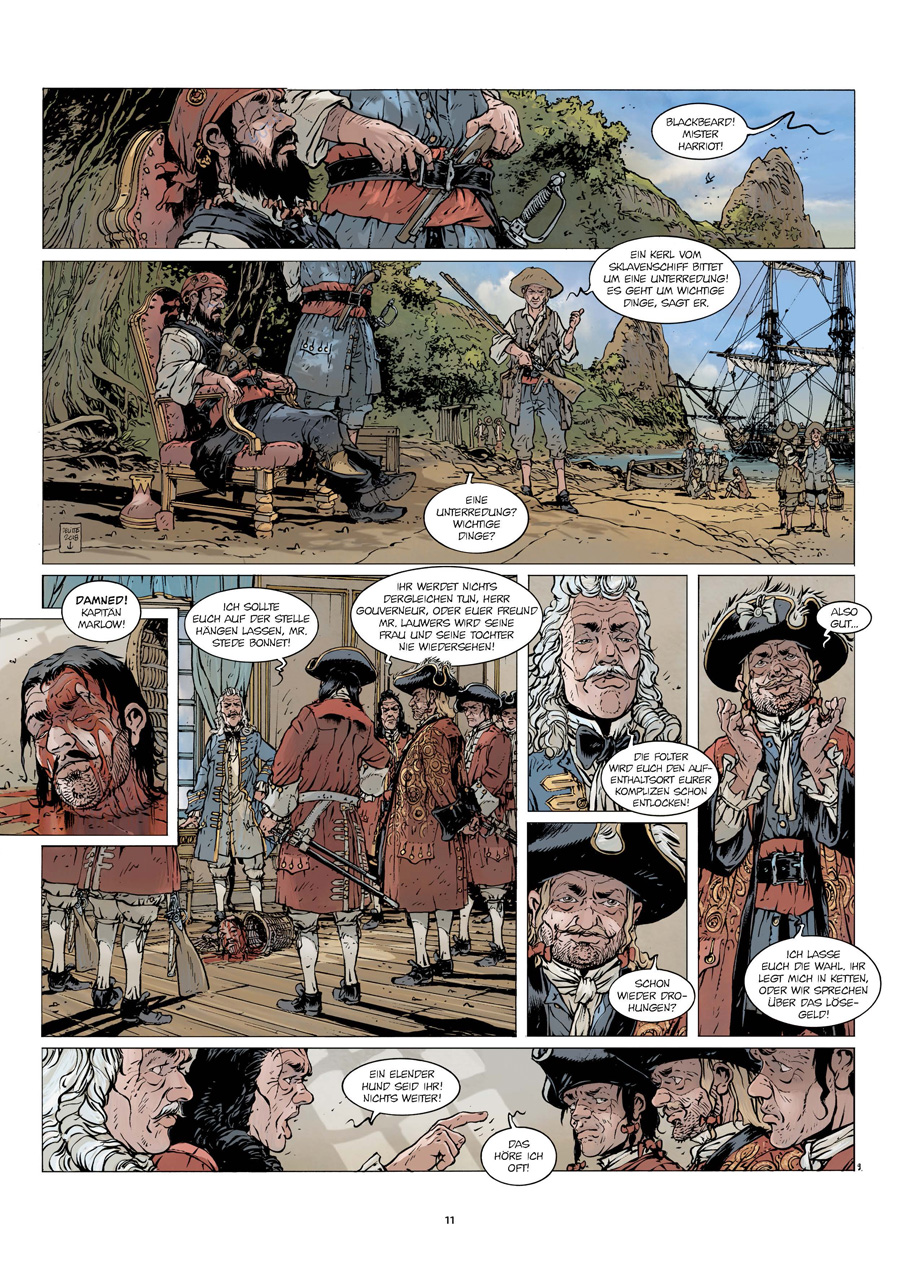 Splitter Verlag - Comics und Graphic Novels - Blackbeard 1: Hängt sie ...