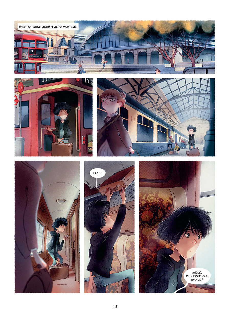 Splitter Verlag - Comics und Graphic Novels - David Eliot: Die Schule ...