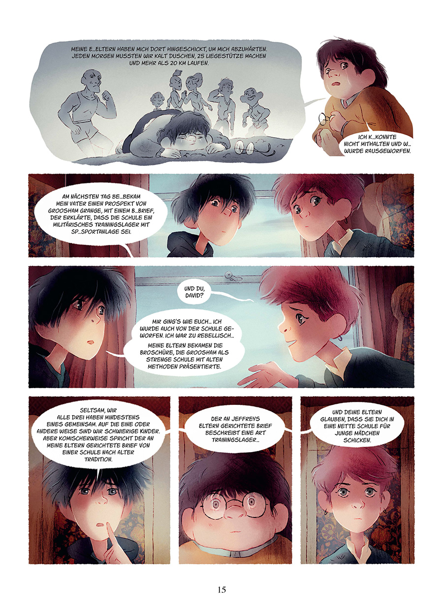 Splitter Verlag - Comics und Graphic Novels - David Eliot: Die Schule ...