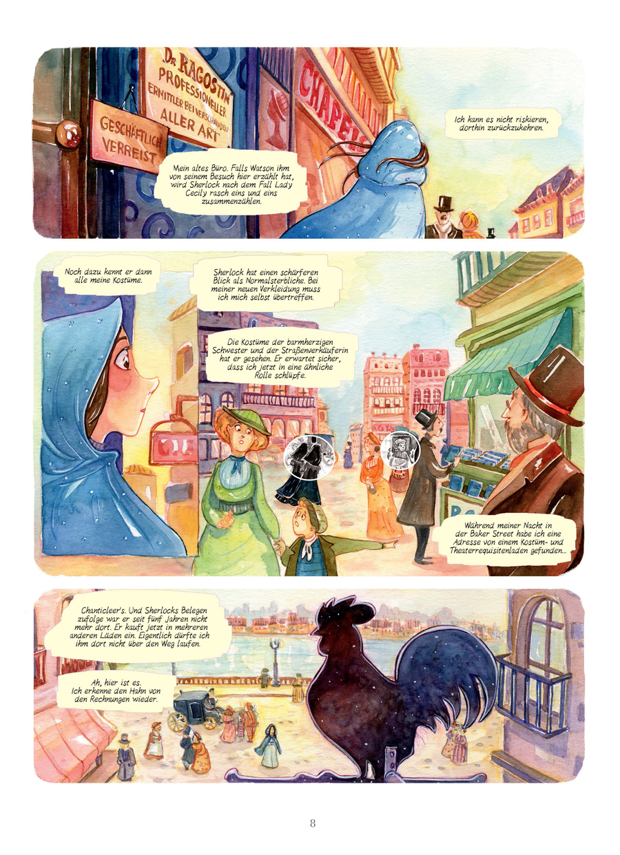 Splitter Verlag - Comics und Graphic Novels - Enola Holmes 3: Der Fall ...