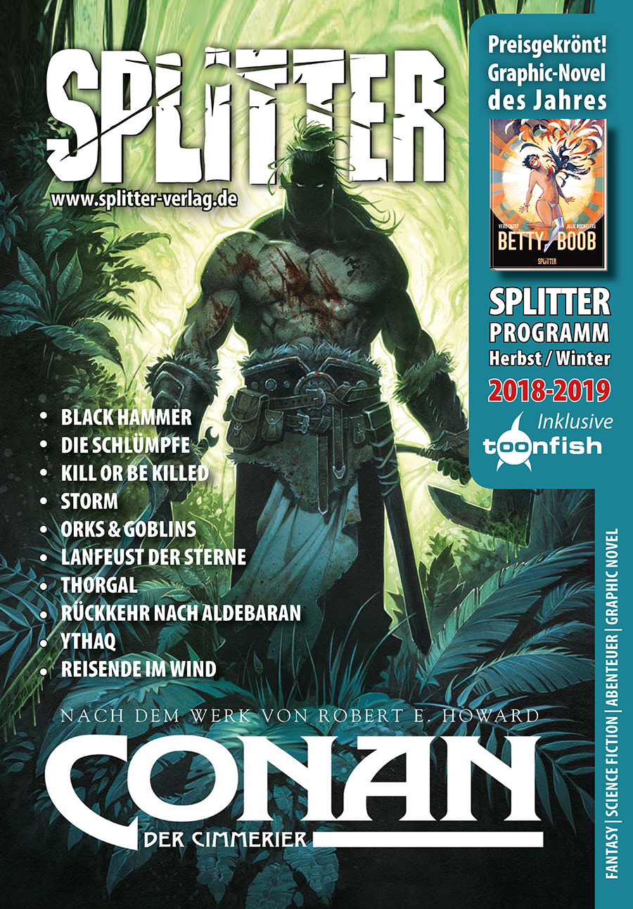 Splitter Verlag - Comics und Graphic Novels - Splitter Katalog Herbst/Winter 2018/2019