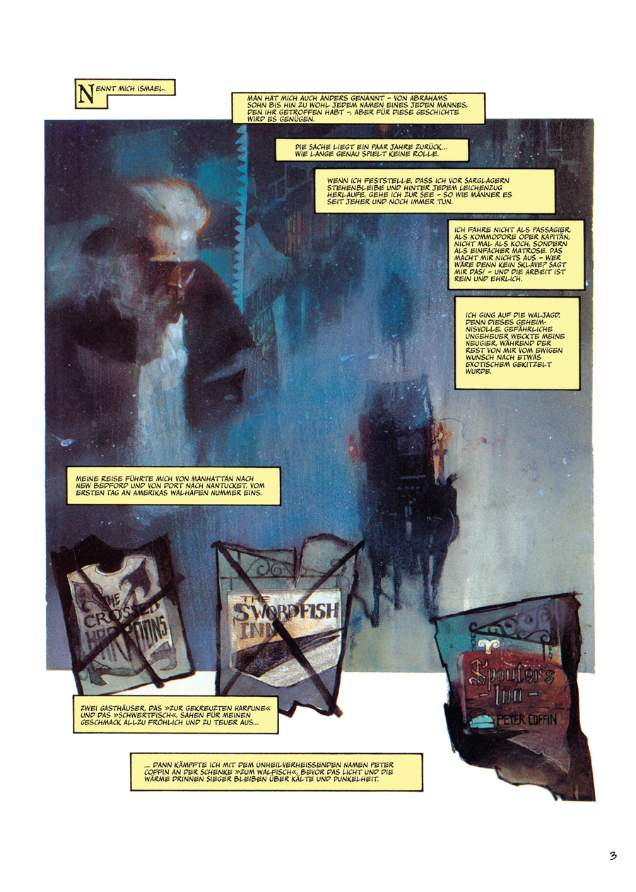 Splitter Verlag - Comics und Graphic Novels - Moby Dick (Sienkiewicz)