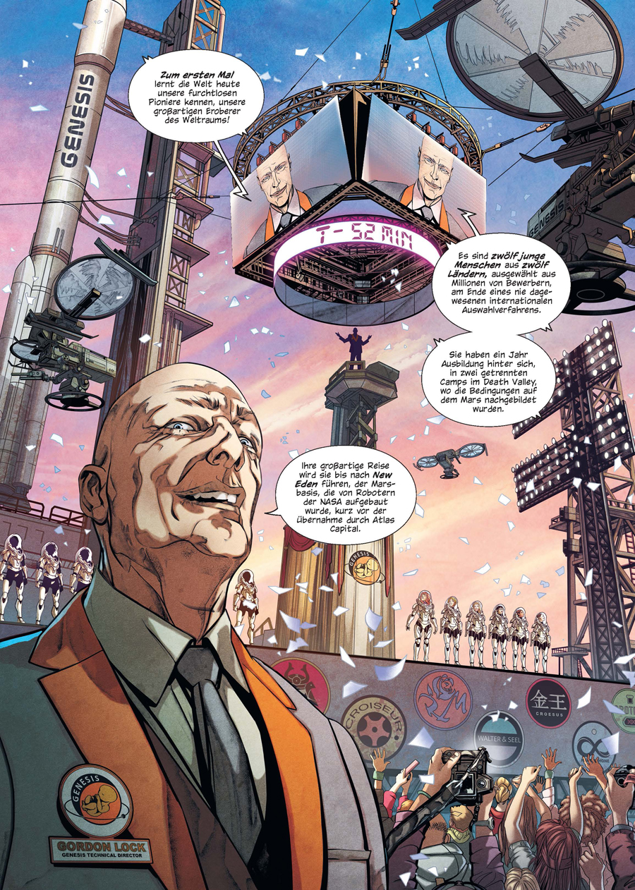 Splitter Verlag - Comics und Graphic Novels - Phobos 1: Der Flug der ...