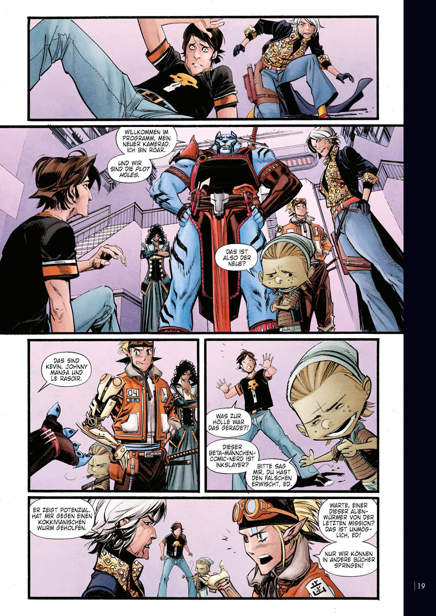 Splitter Verlag - Comics und Graphic Novels - Plot Holes