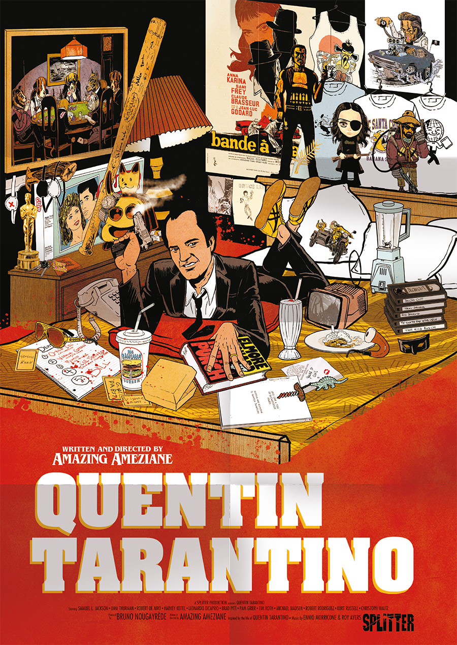 Splitter Verlag - Comics und Graphic Novels - Quentin Tarantino – Die Graphic Novel Biografie