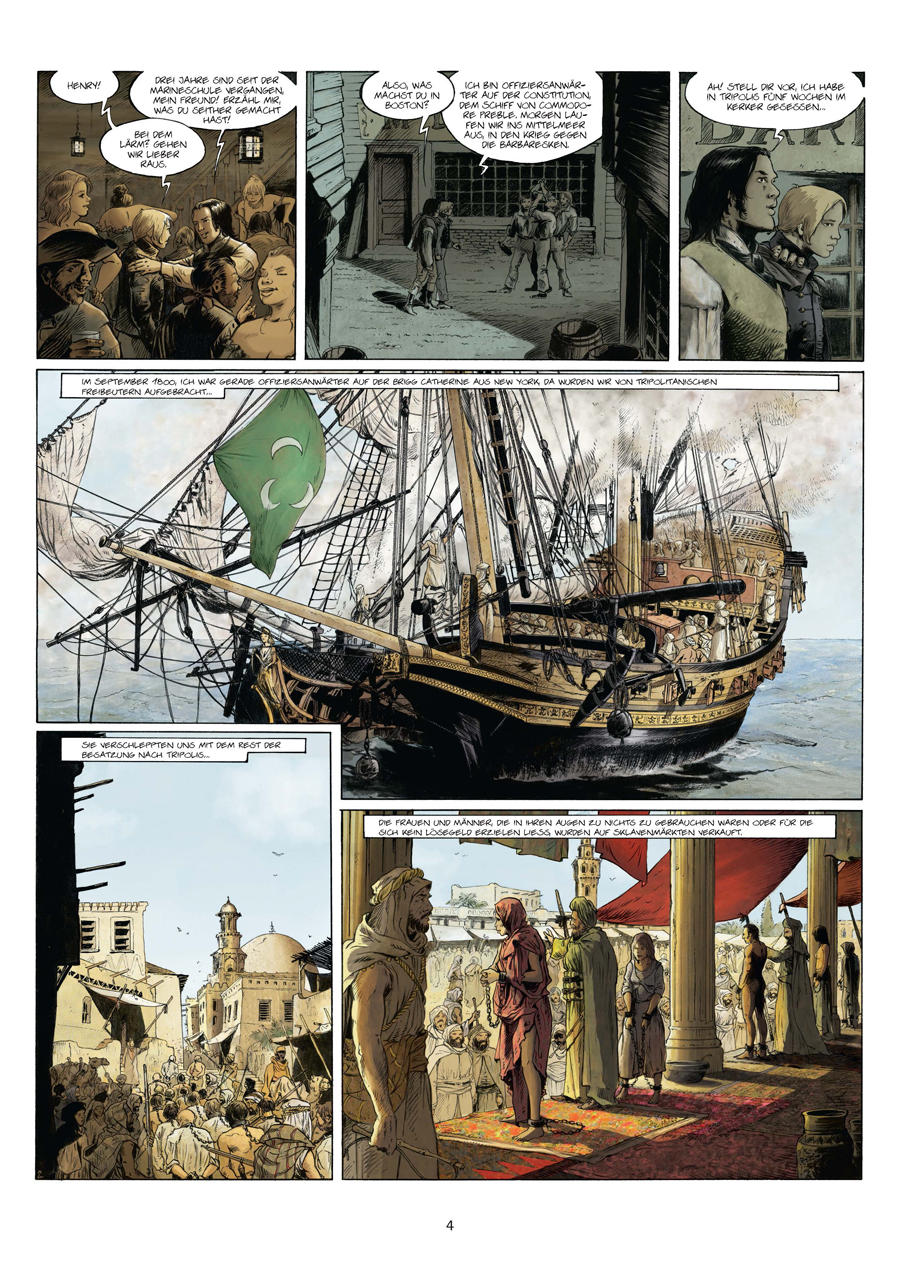 Splitter Verlag - Comics und Graphic Novels - USS Constitution 1: Vor Gericht und auf hoher See ...