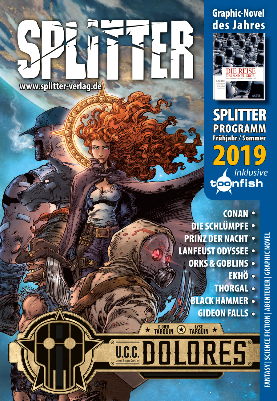 Splitter Verlag - Comics und Graphic Novels - Splitter Katalog Frühjahr/Sommer 2019