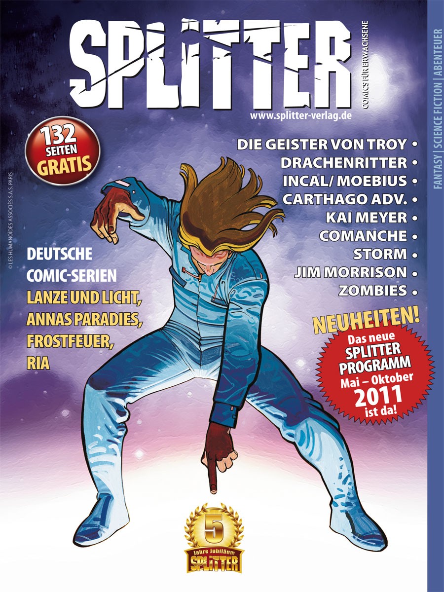 Splitter Verlag - Comics und Graphic Novels - Splitter Gesamtkatalog 2011